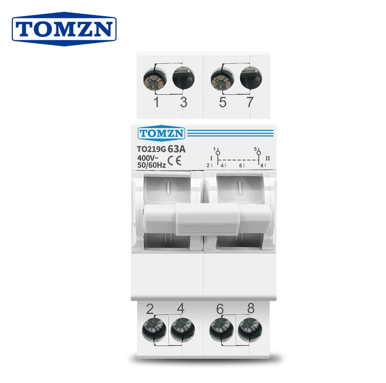 TOMZN 63 A 2POLE 1000V DC MCB - General Power Electric