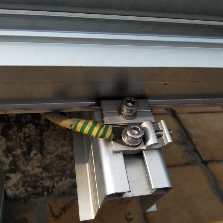 SOLAR PV MODULE RAIL GROUNDING LUG (EARTH LUG) - General Power Electric