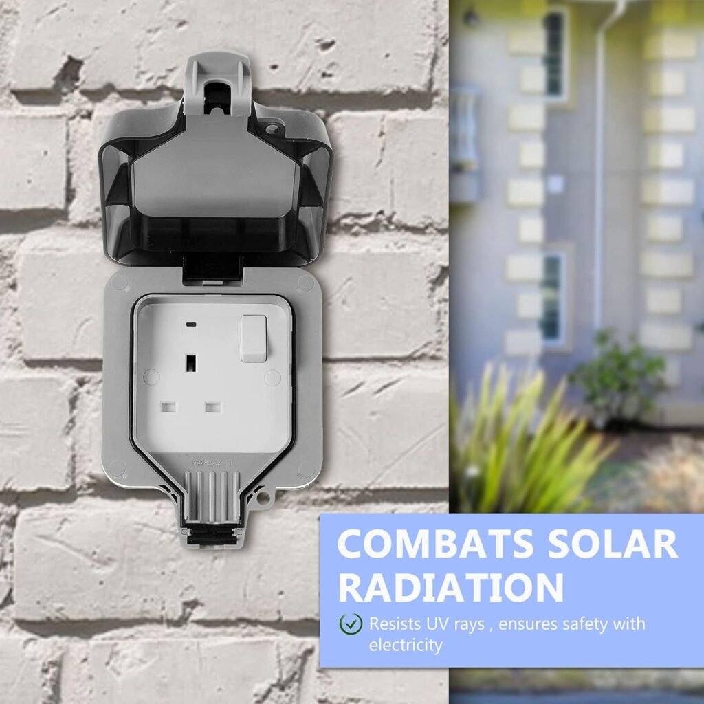 IP66 13A WEATHERPROOF OUTDOOR SOCKET WITH PLUG - General Power Electric