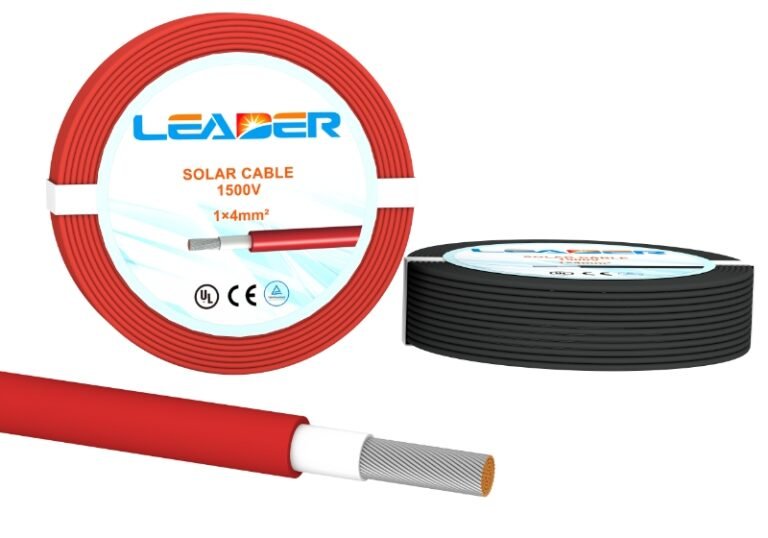 LEADER 4MM SOLAR CABLE BLACK (PER 1M) - General Power Electric