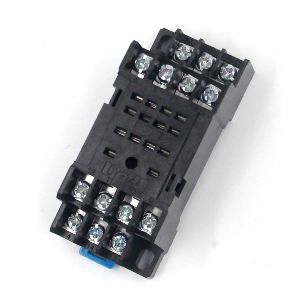 DYF14A 14 PIN RELAY BASE / SOCKET - General Power Electric