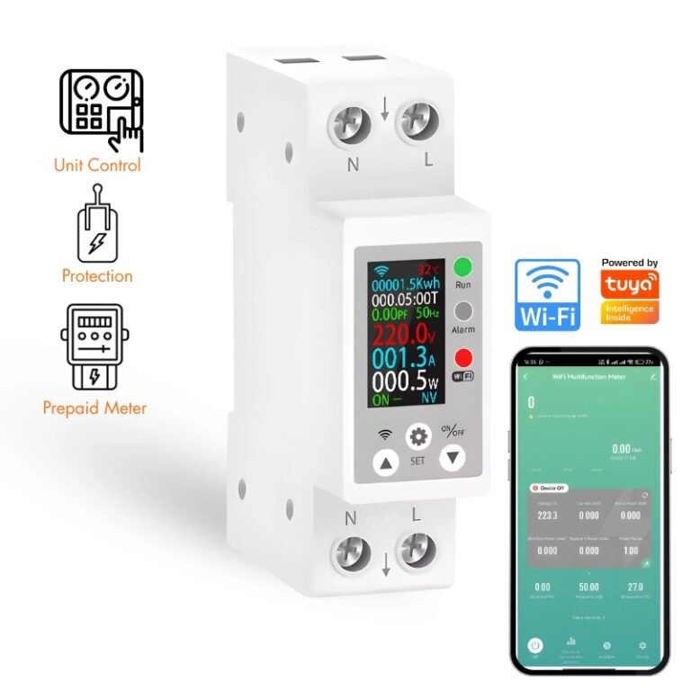 Wi-Fi ENABLED INTELLIGENT SMART METER WITH ADJUSTABLE VOLTAGE ...