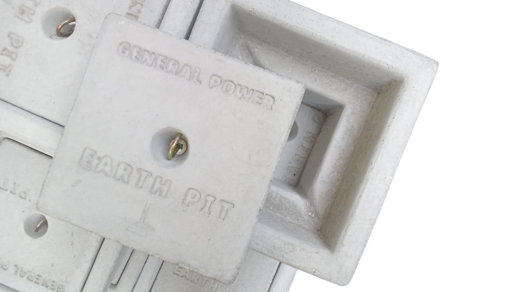 CONCRETE EARTH PIT | EARTHING CHAMBER | 320*320*160mm - General Power ...