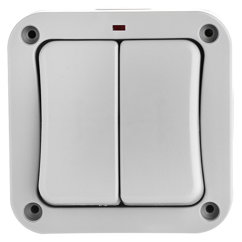 WEATHERPROOF 2 GANG 2 WAY OUTDOOR SWITCH – 10A 240V - General Power ...