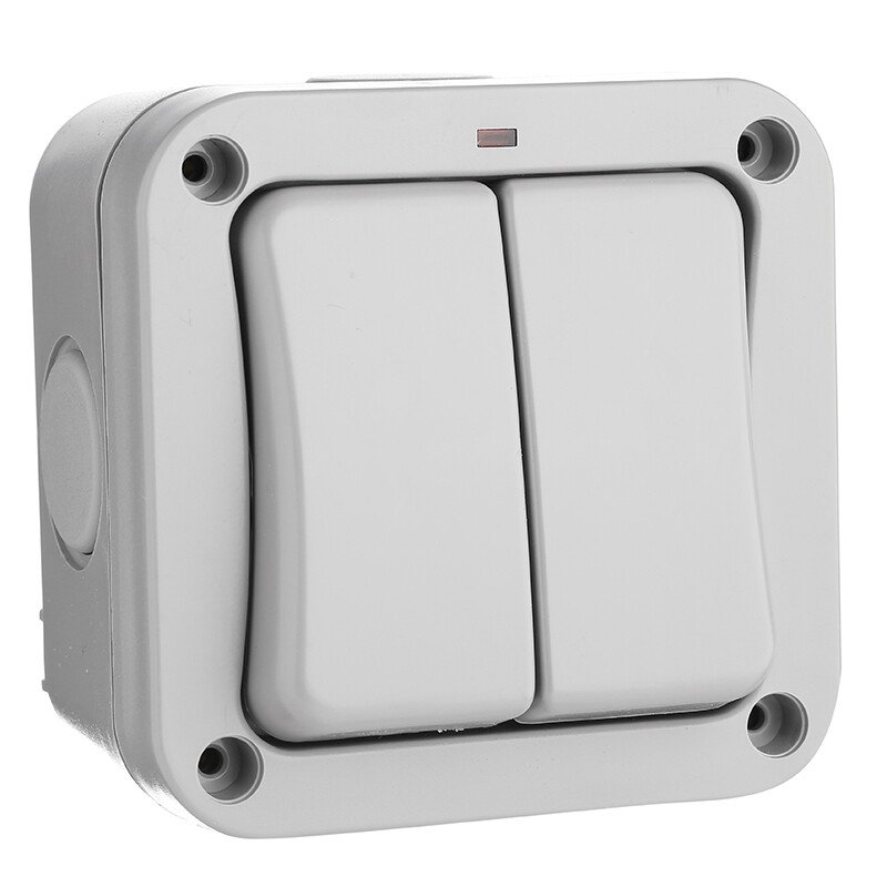 WEATHERPROOF 2 GANG 2 WAY OUTDOOR SWITCH – 10A 240V - General Power ...